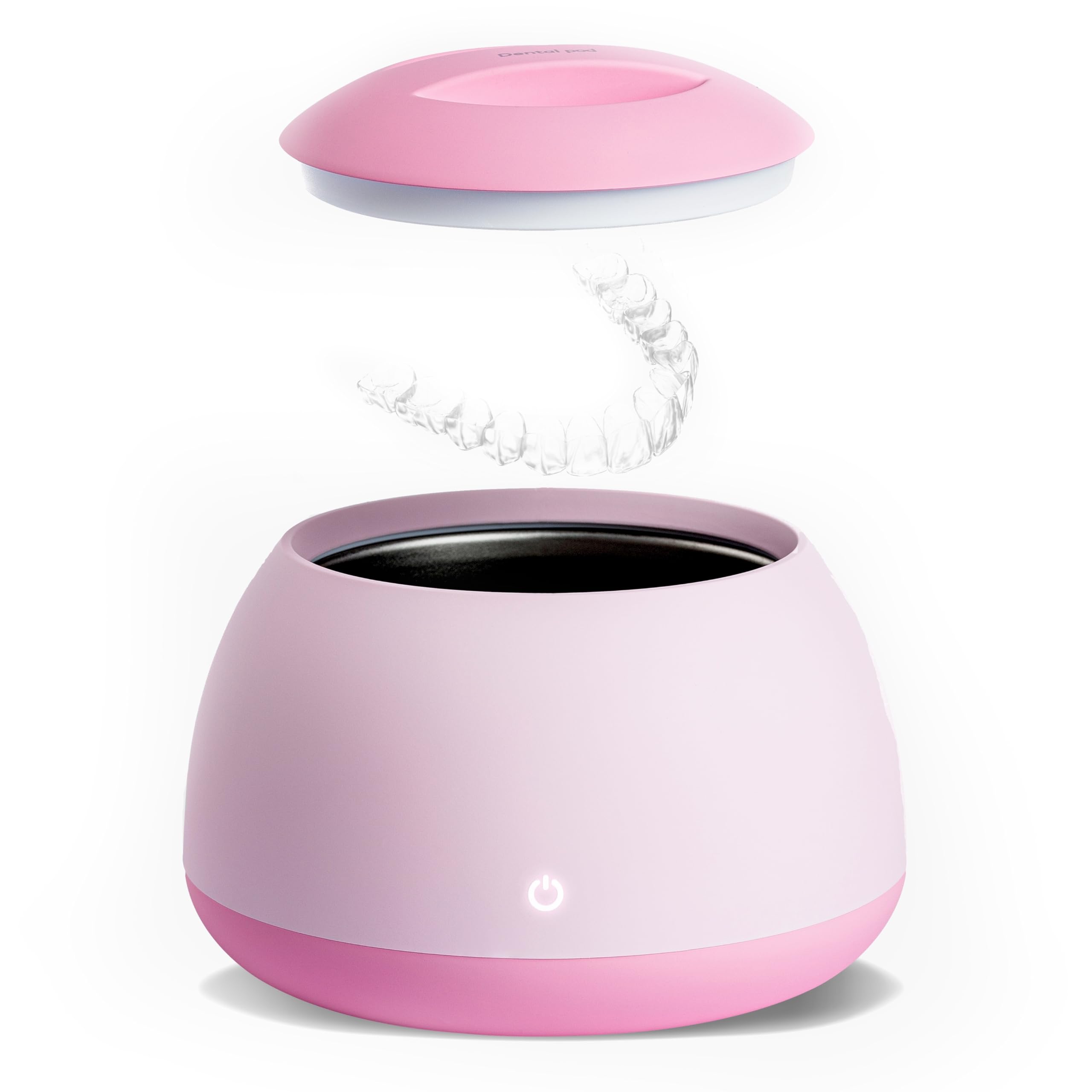 Amazon.com : Zima Dental Pod | Rose Pink | Ultrasonic Retainer Cleaner ...