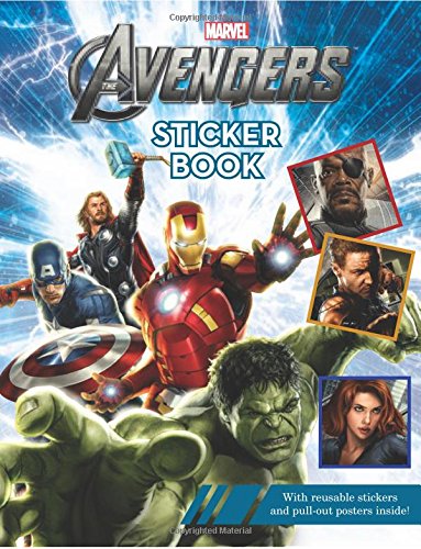 The Avengers Reusable Sticker Book: Marvel: 9781423168294: Amazon.com ...