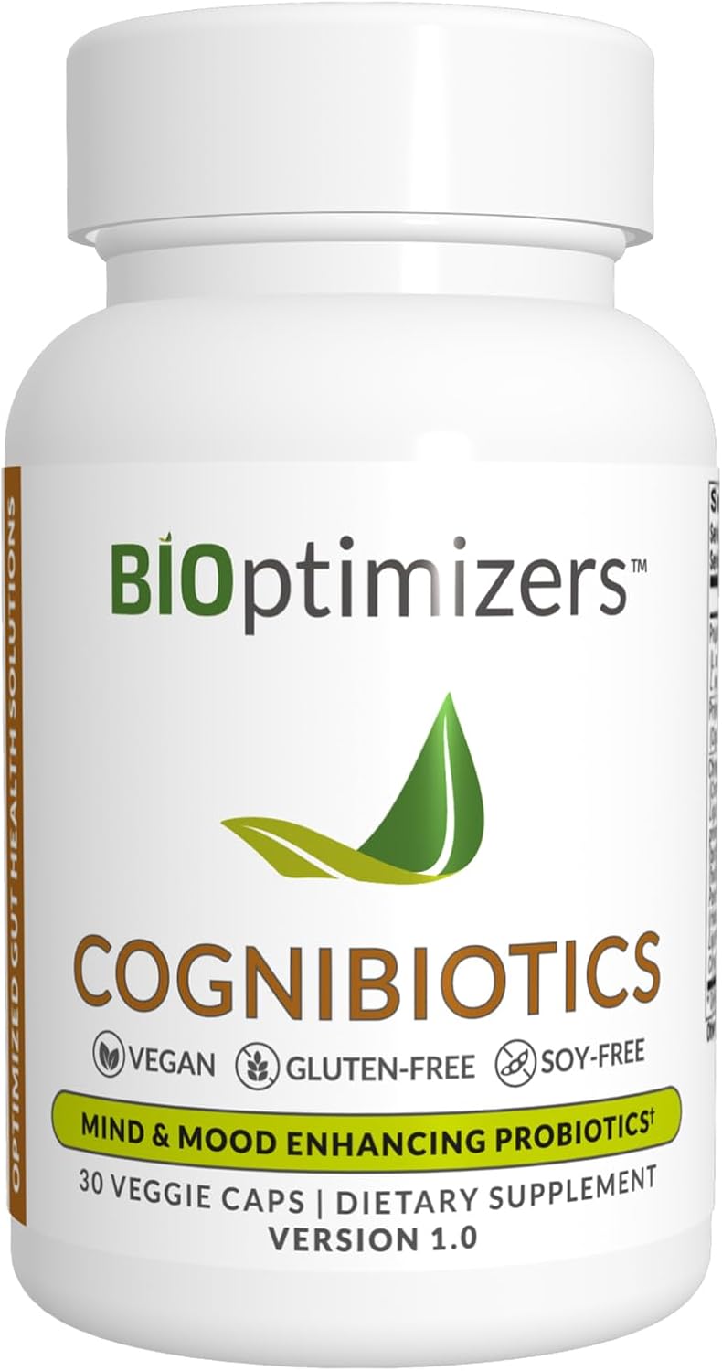 Amazon.com: BIOptimizers Cognibiotics Probiotic Brain Supplement ...