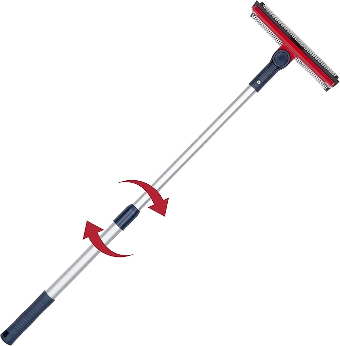 Amazon.com: DSV Standard Professional Window Squeegee | 2-in-1 Window ...