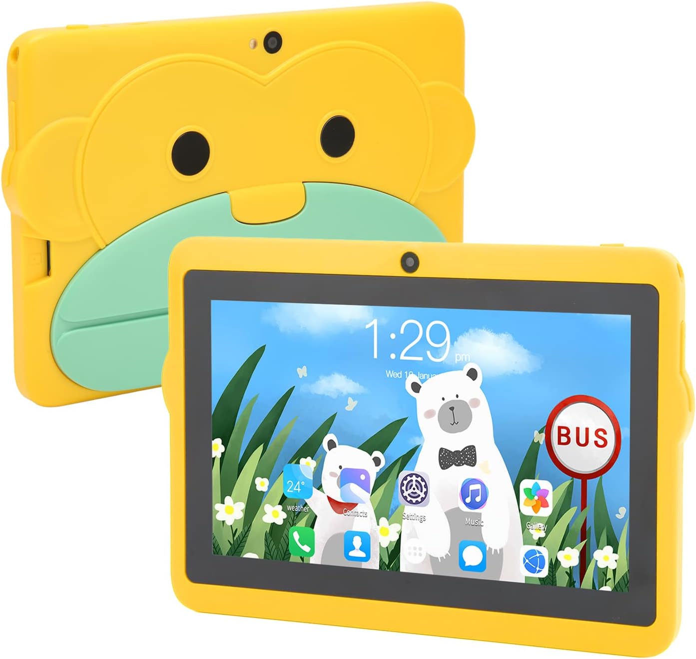 Tablet infantil para android 10, tela ips hd de 7 polegadas, 2 gb ram ...