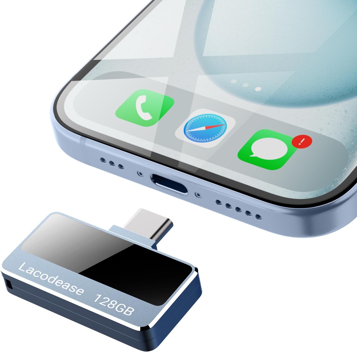 Amazon.com: Lacodease USB C Flash Drive Type C for iPhone 15 16 Photo ...