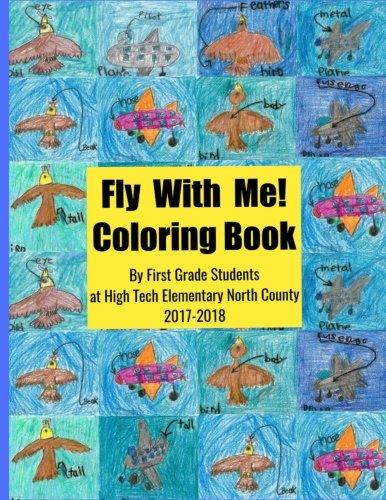 Fly With Me Coloring Book | Amazon.com.br