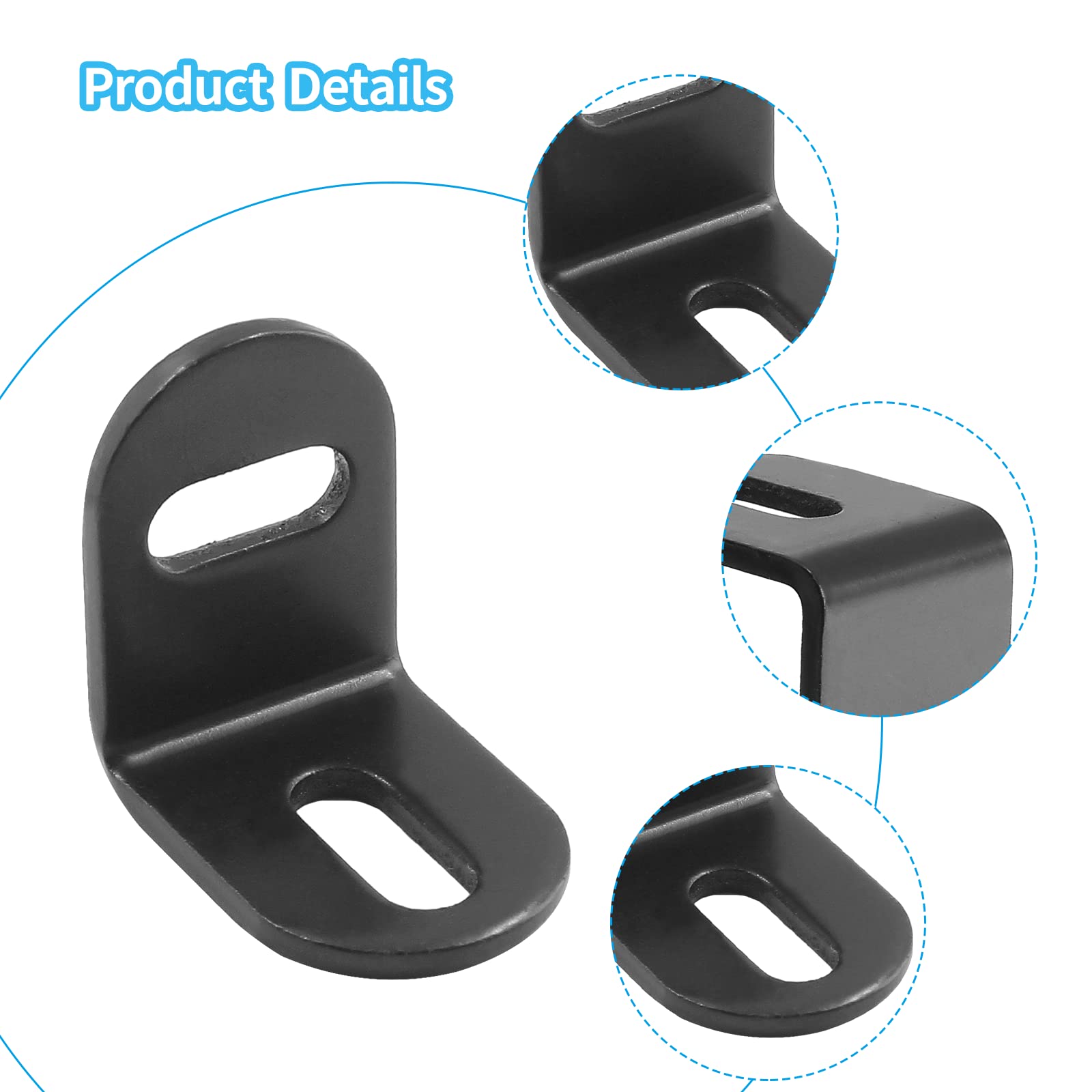 Snapklik.com : Biaungdo 25x25x23mm/1 X1 X091 Adjustable Right Angle ...