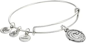 Amazon.com: Alex and Ani Path of Symbols Expandable Bangle for Women, Wave Charm, Rafaelian ...