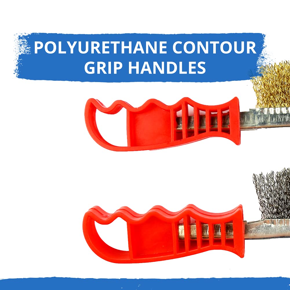 Wire Brush LOLA Wire Mesh Scourer, Galvanized Steel, Heavy Duty ...