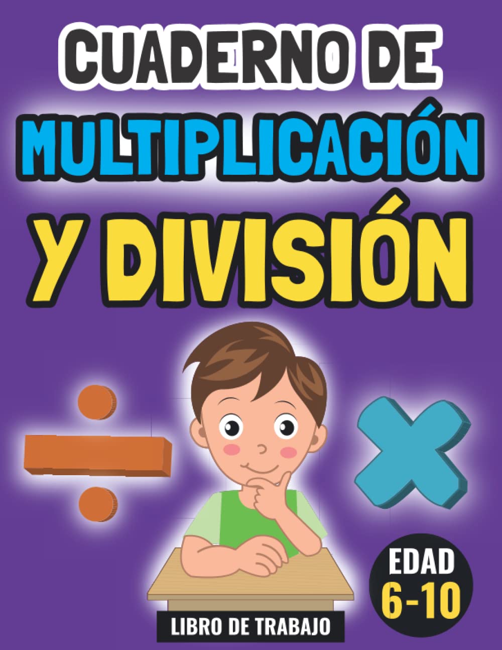 Cuaderno De Multiplicacion Y Division Una Libreta De Ejercicios ...
