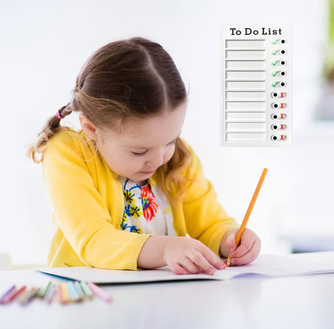 Snapklik.com : 4 PCS To Do List Checklis Boards Plastic RV Chore Chart ...