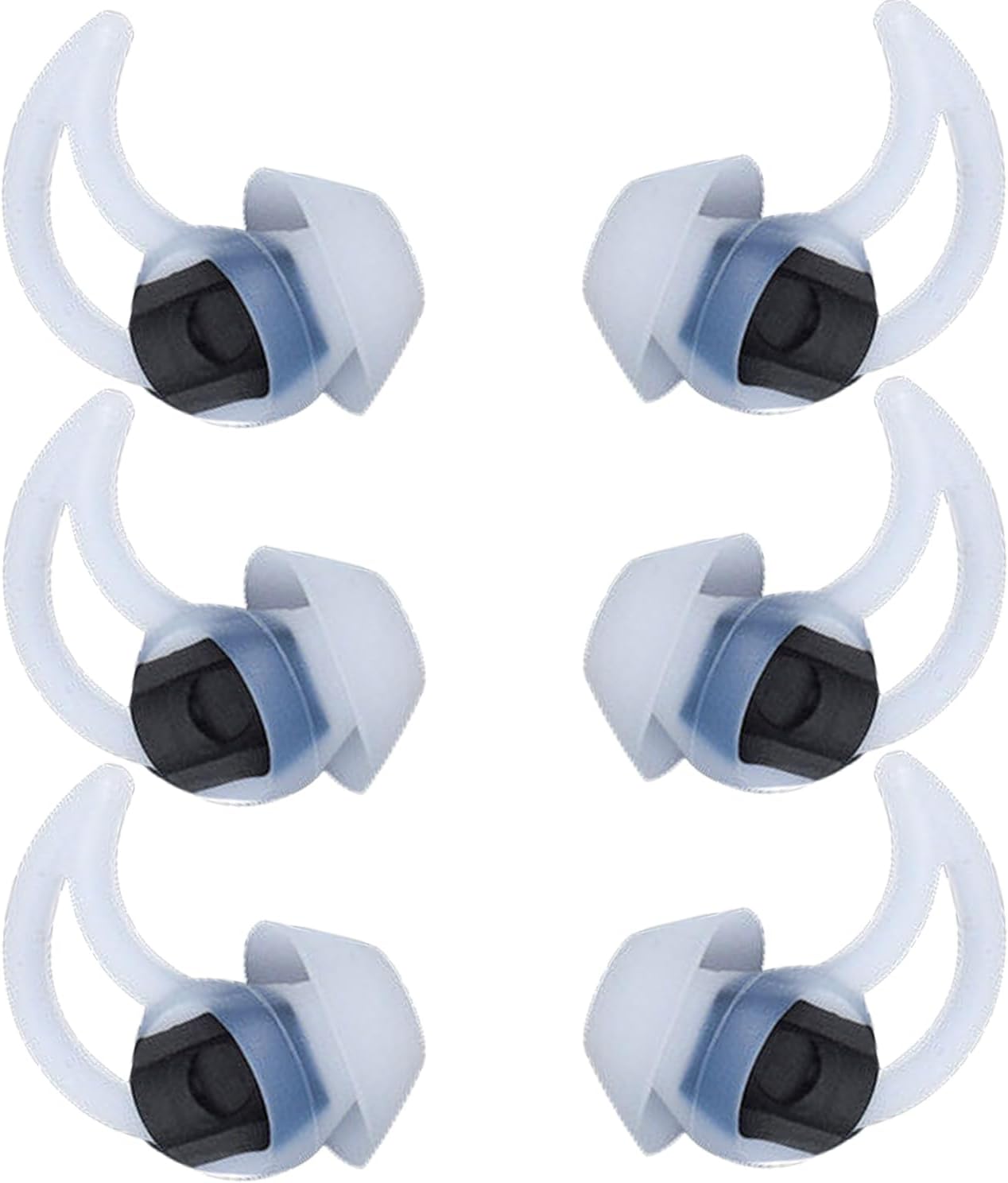 Amazon.com: WKYMY Silicone Earbud Replacement Tips Ear Tips Compatible ...