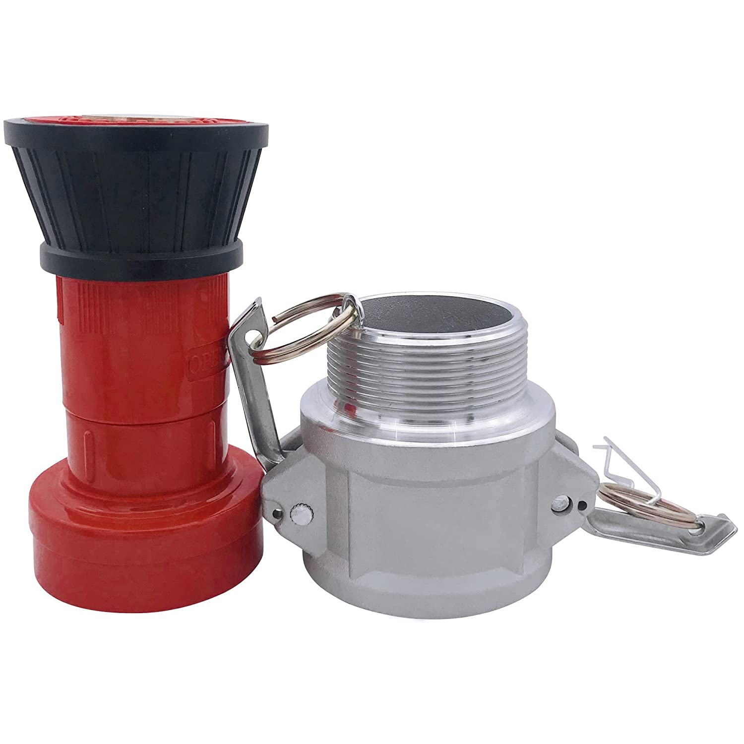 Snapklik.com : Happy Tree 2" NPSH Industrial Fire Hose Nozzle