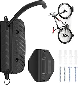 Wiseten Bicycle Wall Mount Bicycle Mount - Swivel Bicycle Stand Angle ...