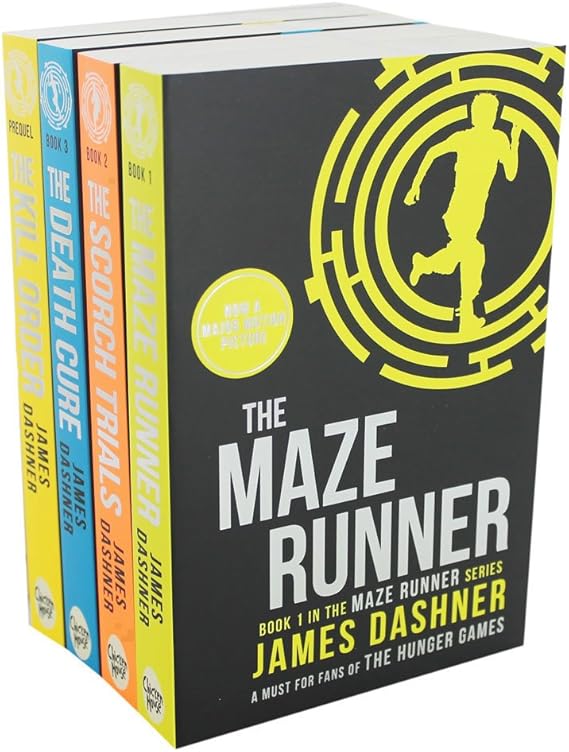 Amazon.com: Maze Runner Trilogy Collection James Dashner 4 Books Set ...