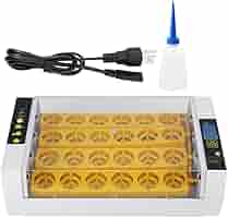 60W 24 Eggs Incubator Intelligent Full Automatic Eggs, 45% OFF