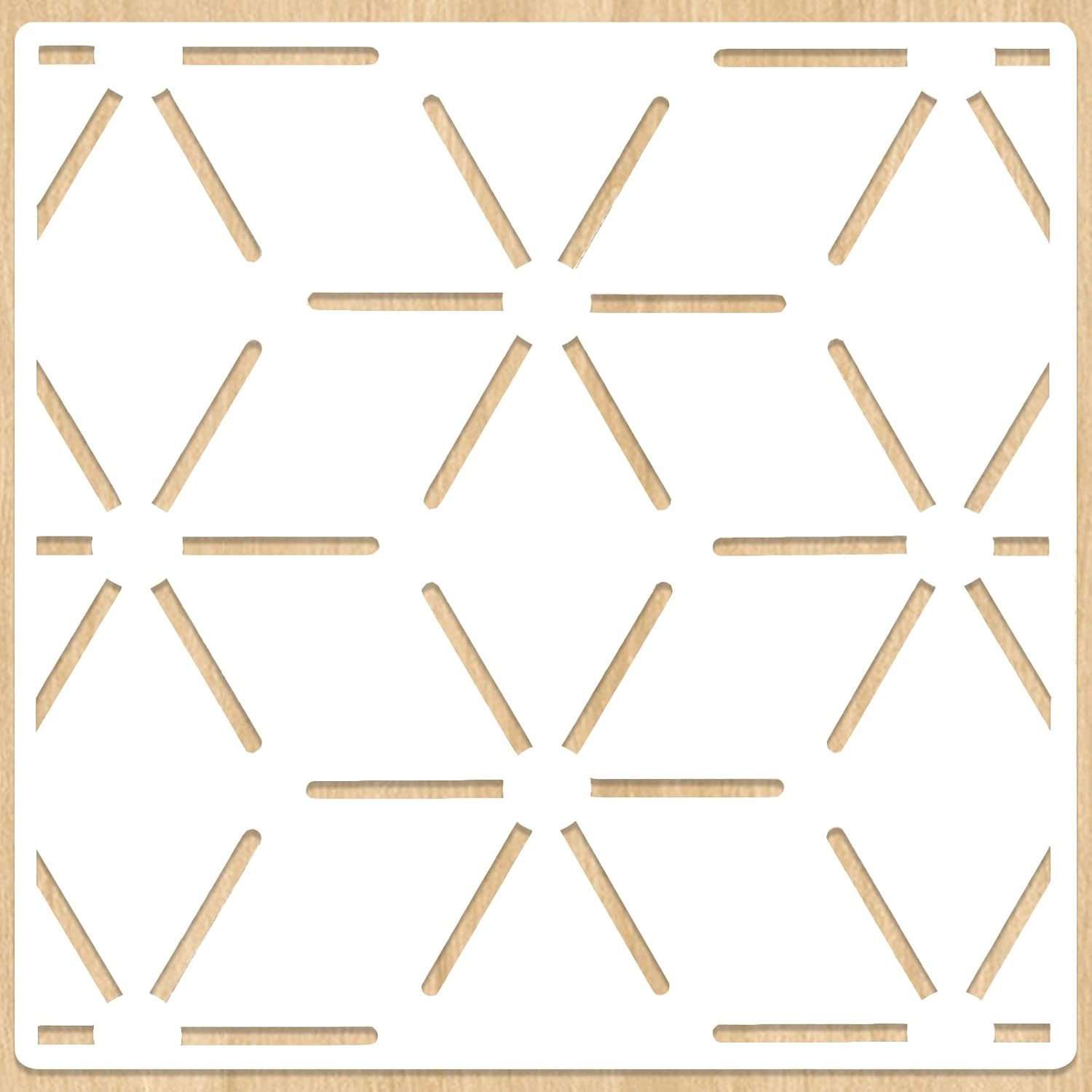 Amazon.com: 16 x 16 Inch Extra Large Stencils for Painting Wall ...