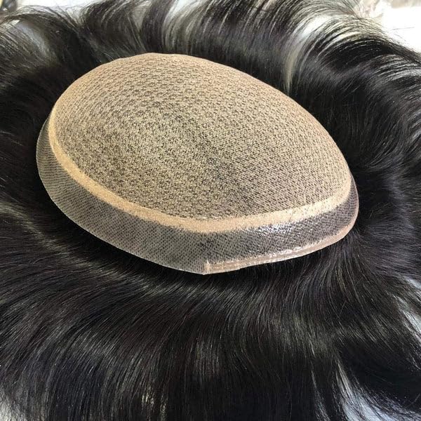 Golden Mirage Hair Patch, Skin Based - Triple Layer, 100% Human Hair ...