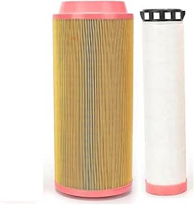 Amazon.com: C16400 + CF400 Air Filter Kit for Atlas Copco 46DD 56DA ...