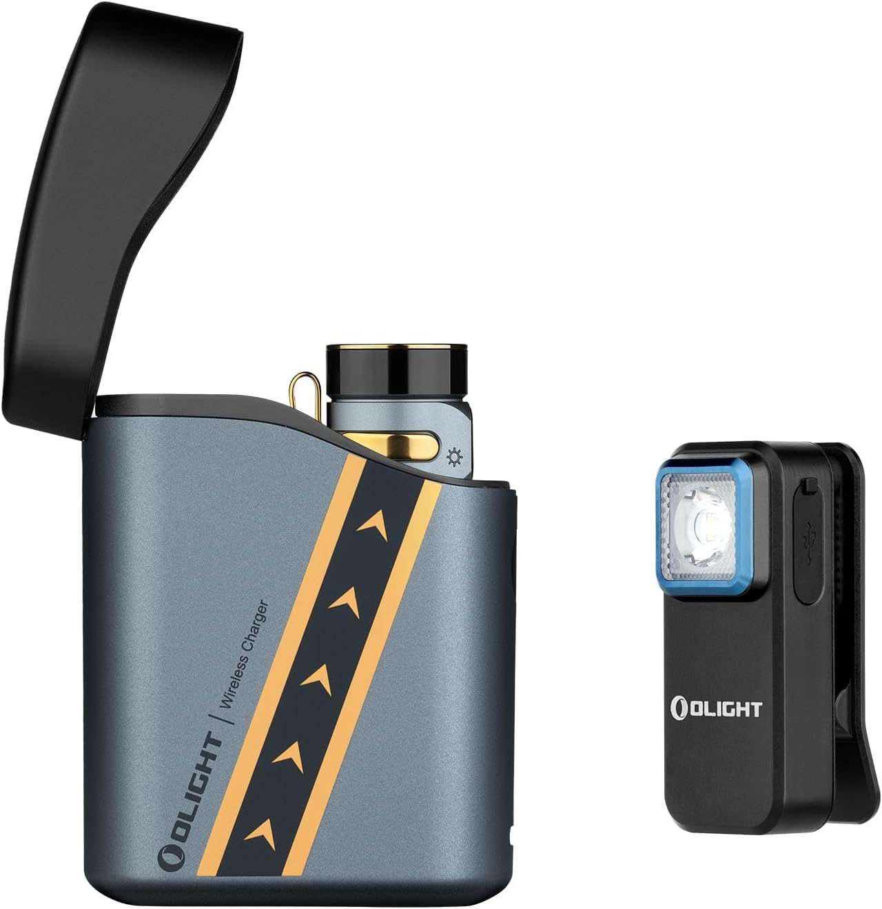 OLIGHT Baton4 Premium Edition EDC Flashlights 1300 Lumens with Type-C ...