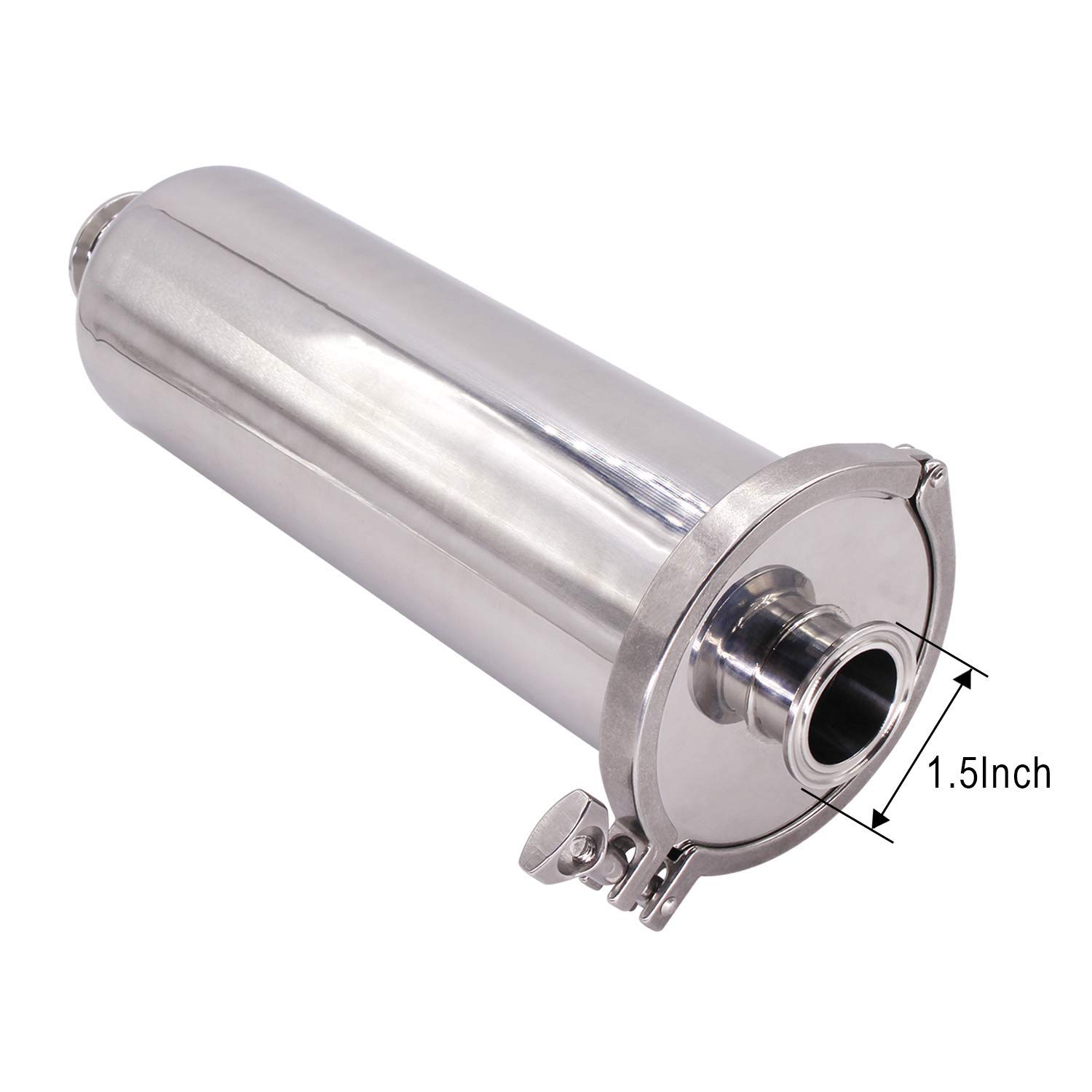 Snapklik.com : DERNORD 1.5 Inch Tri-Clamp Filter - SS304 Sanitary ...