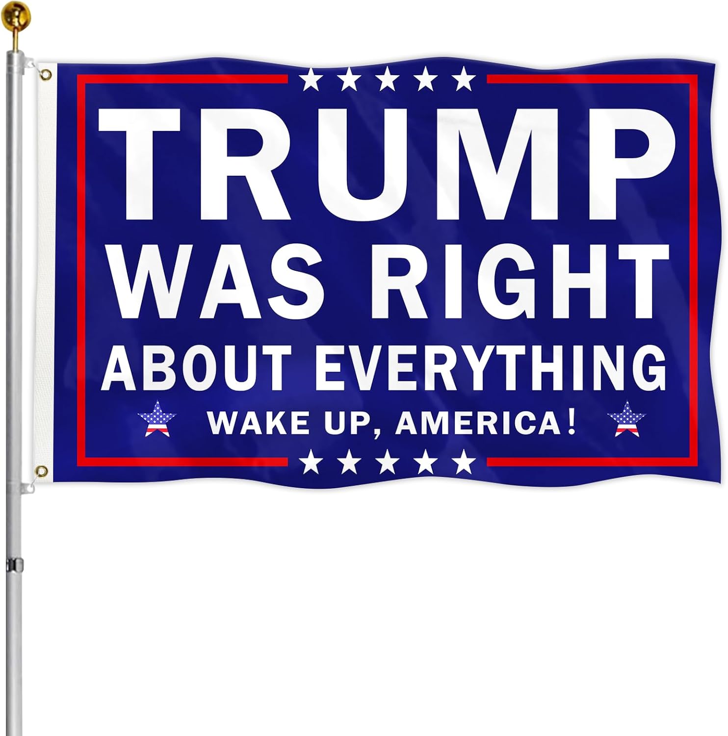 Amazon.com : Juiavis Trump Was Right About Everything Flag 3x5 Ft ...