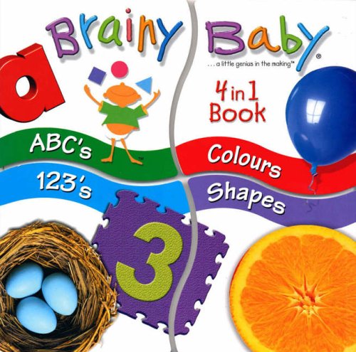 Amazon.com: Brainy Baby 4-In-1 / Quad Book: Bendon Publishing: Books