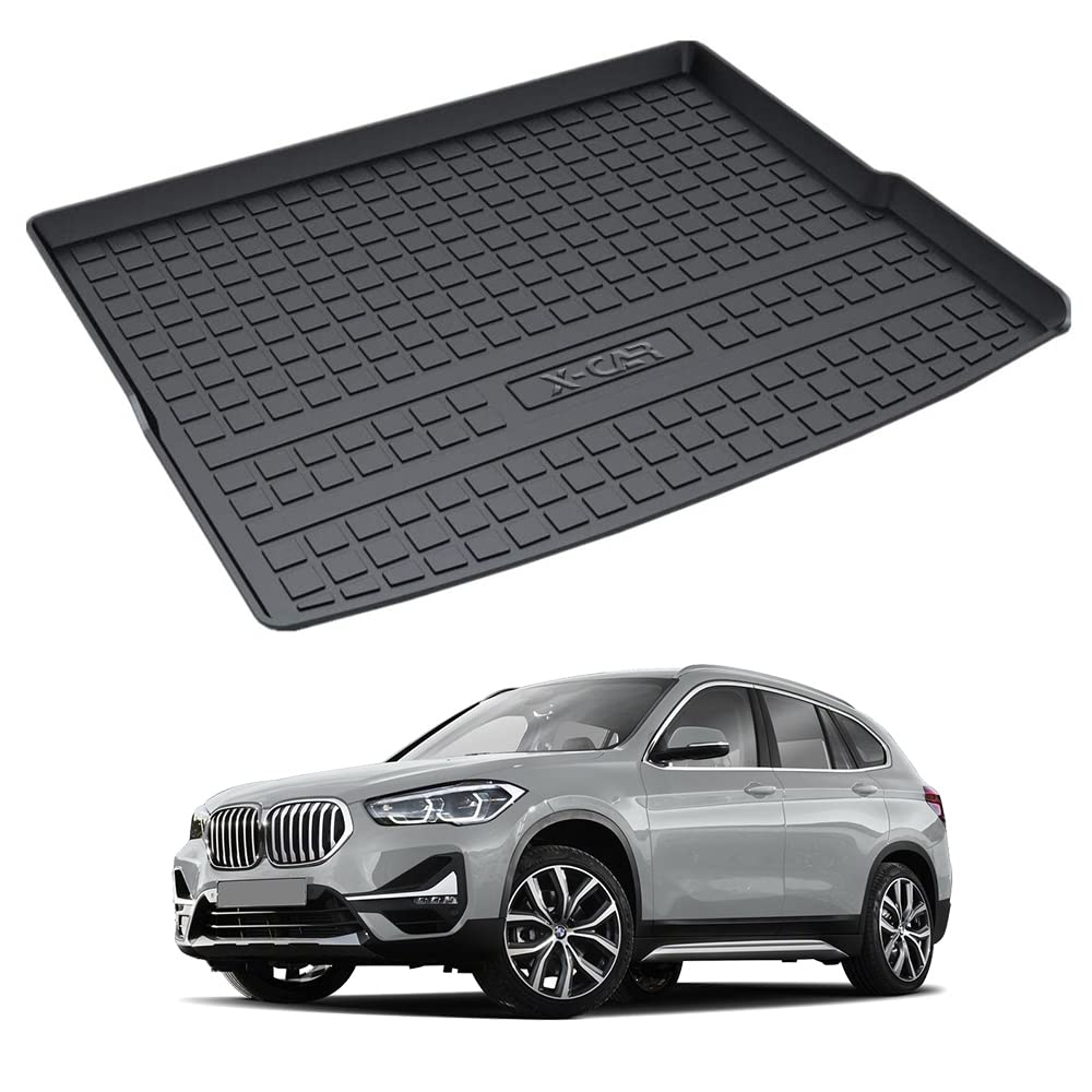 X-CAR Heavy Duty Cargo Rubber Mat Boot Liner Luggage Tray Fits BMW X1 ...
