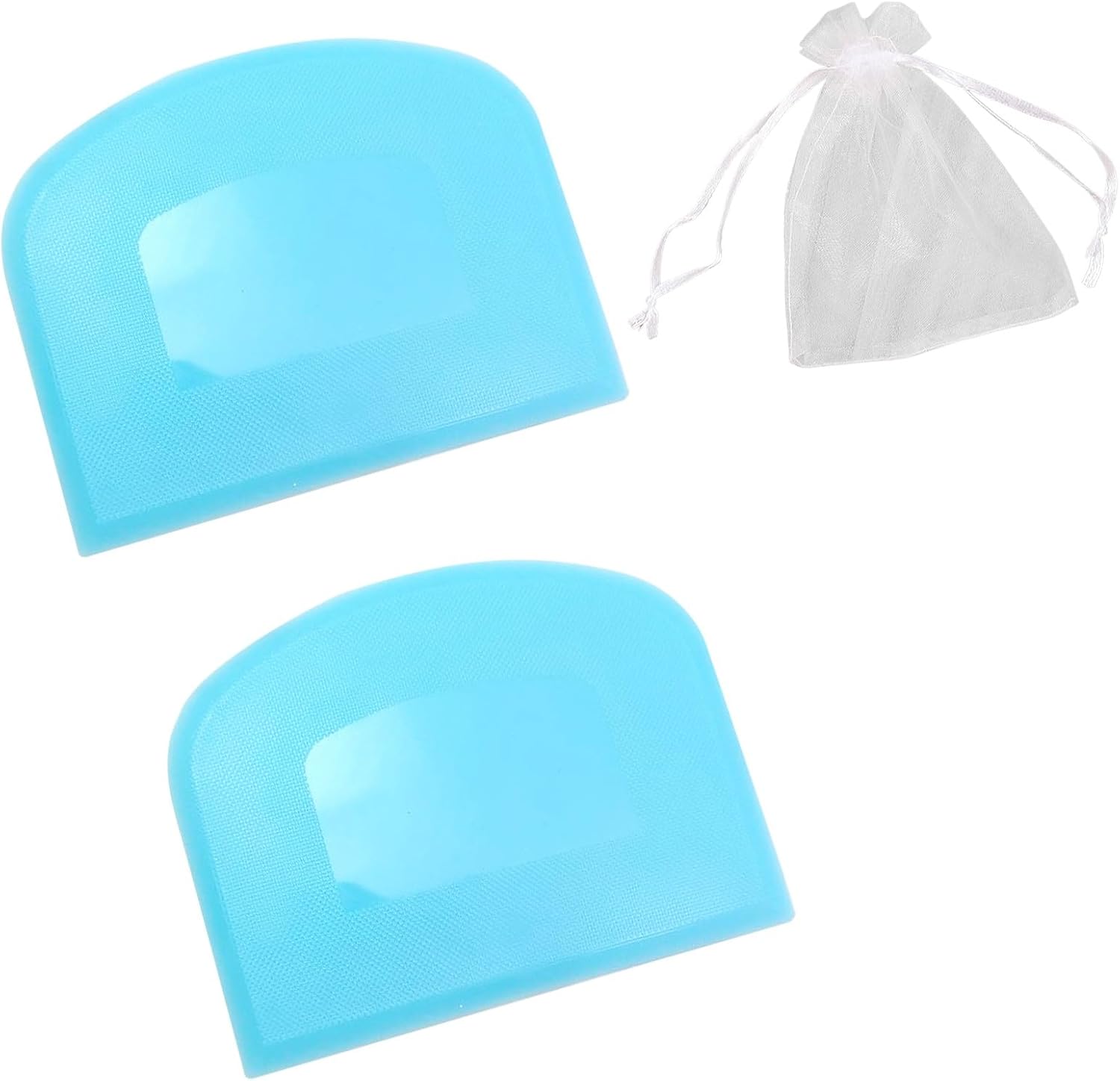 Amazon.com: Dough Cutter Set Bowl Spatula & Bench Scraper - Flexible ...