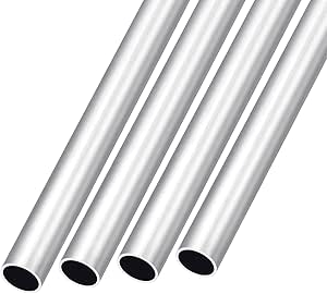 Amazon.com: METALLIXITY 6063 Aluminum Tube (12mm OD x 10mm ID x 300mm L ...