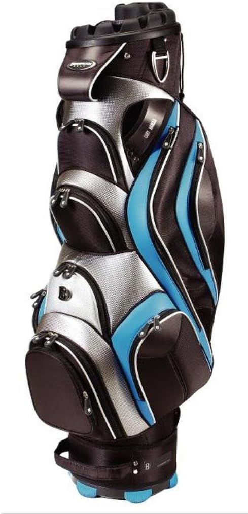 Bennington Quiet Organizer 10 Cart Golf Bag (Bright Blue) : Amazon.co ...