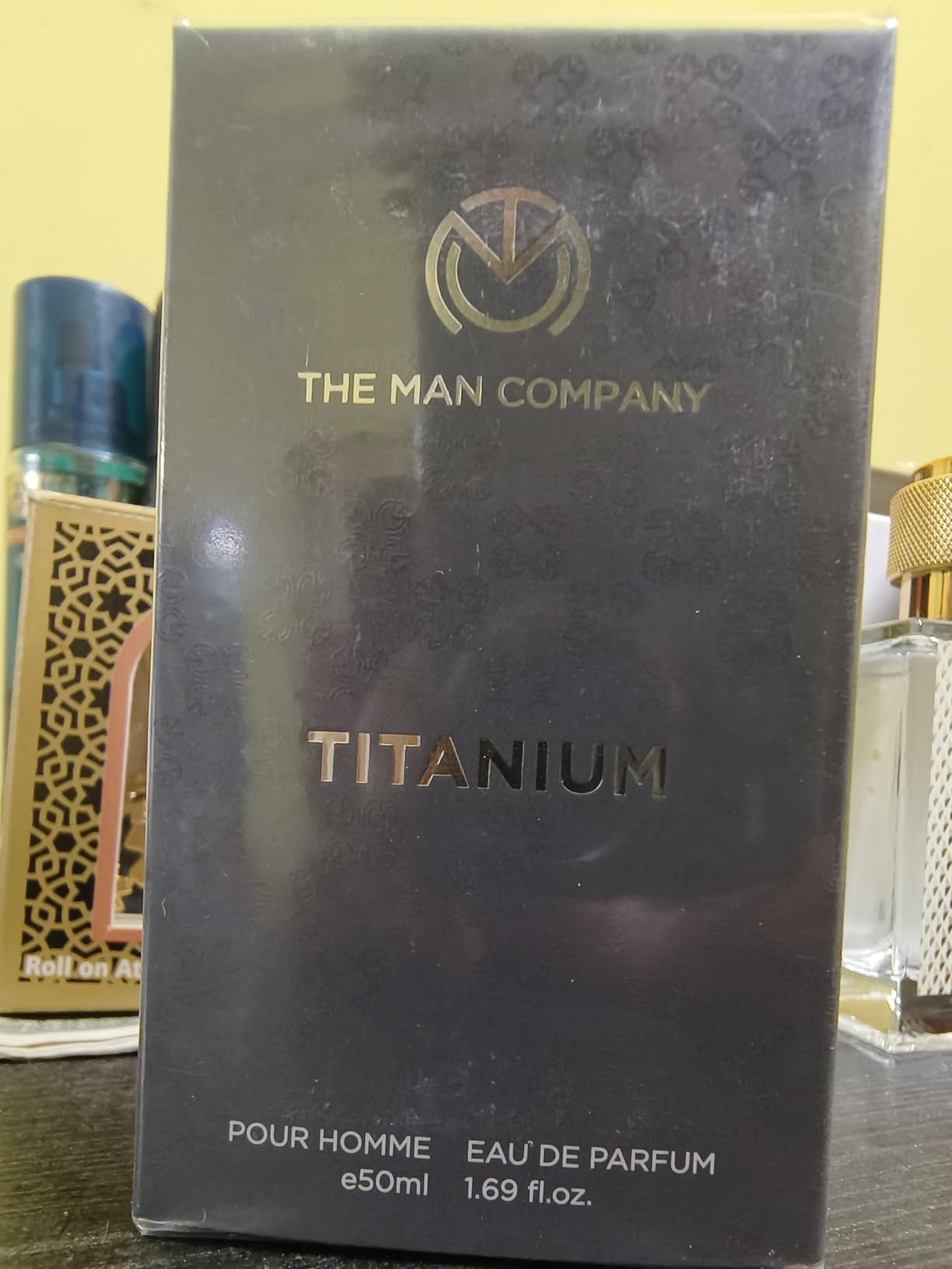 Buy The Man Company Titanium Perfume for Men - 50ml | Premium Long ...