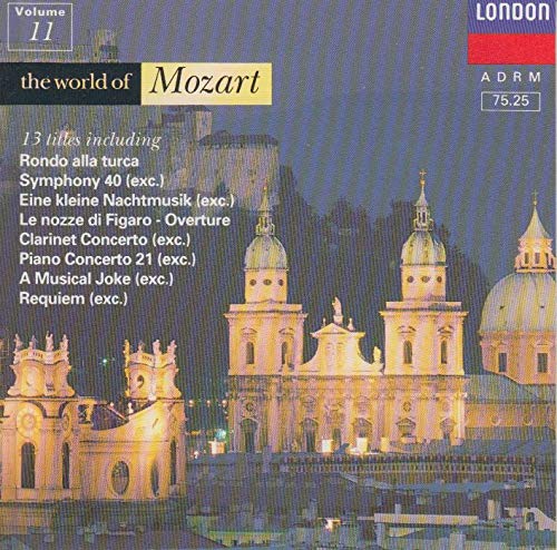 Mozart: World of Mozart: 0028943049825: Amazon.com: CDs & Vinyl