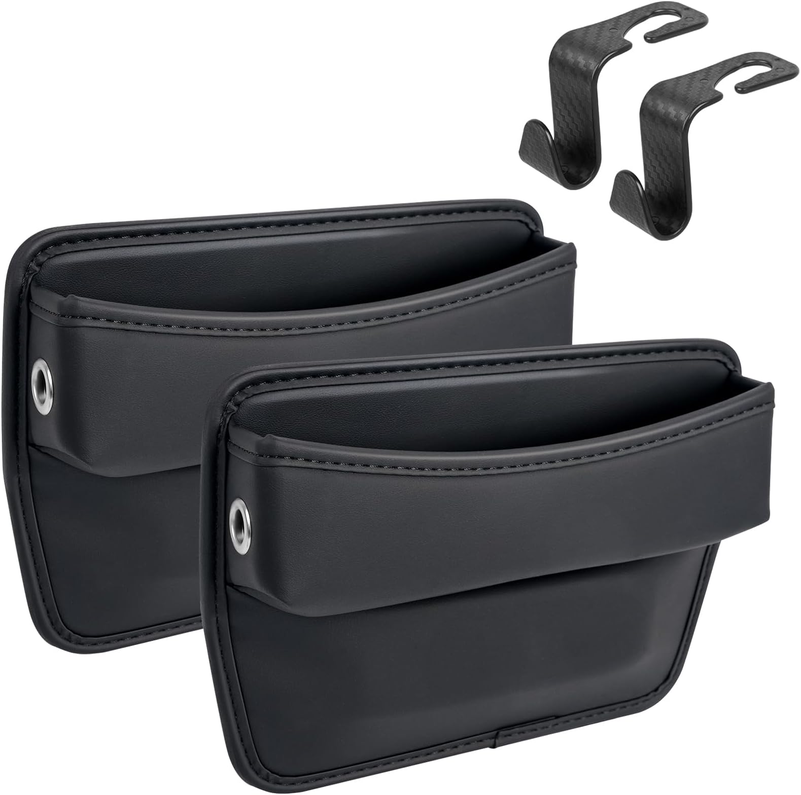 Amazon.com: EXUIKO Car Seat Gap Filler Organizer, Universal Pocket ...