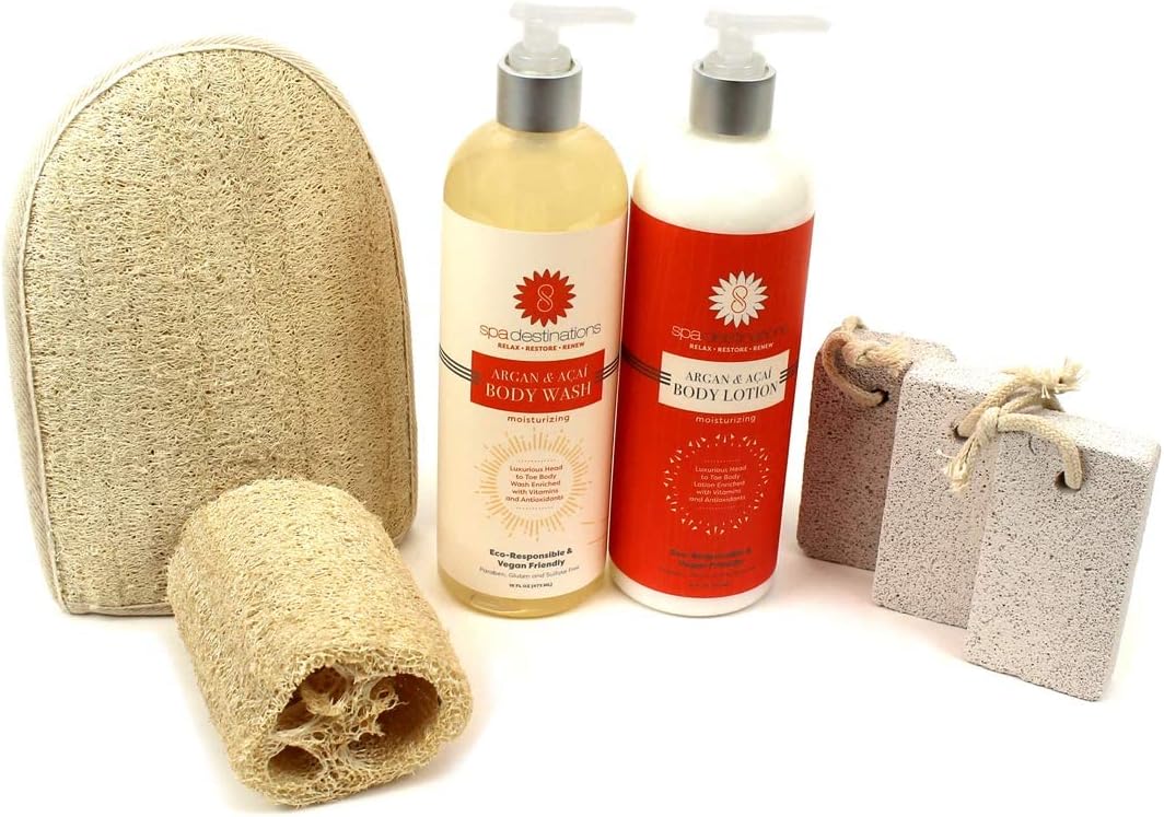 Amazon.com : Good For You Girls 2 Piece Body Wash and Body Lotion Gift ...