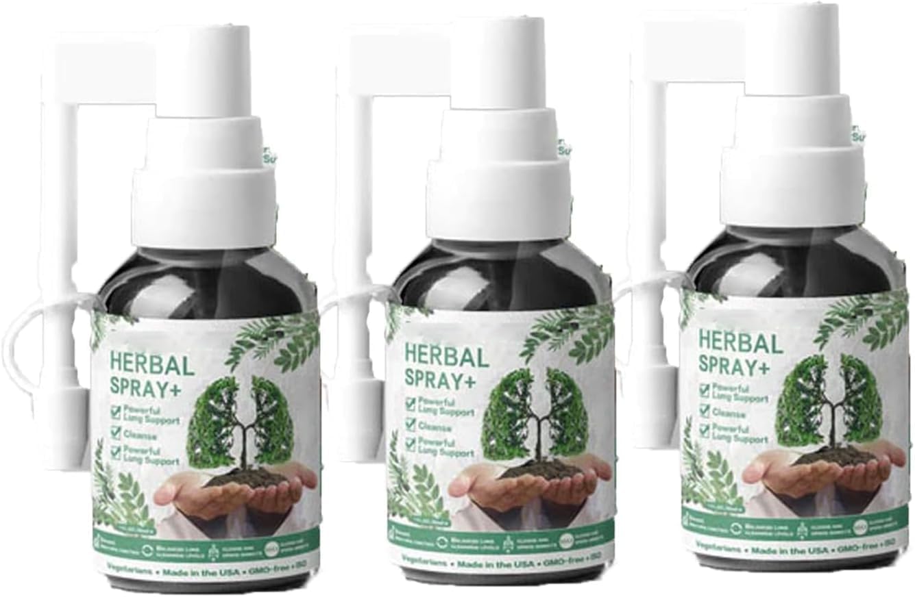 Respinature Herbal Lung Cleanse Mist - Powerful Lung Support, Respi ...