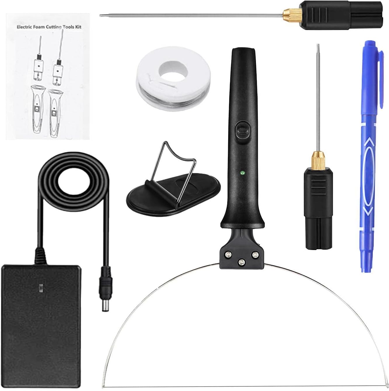 Amazon.com: Hot Wire Foam Cutter Kit - 8 Pieces Foam Board Cutter Tools ...