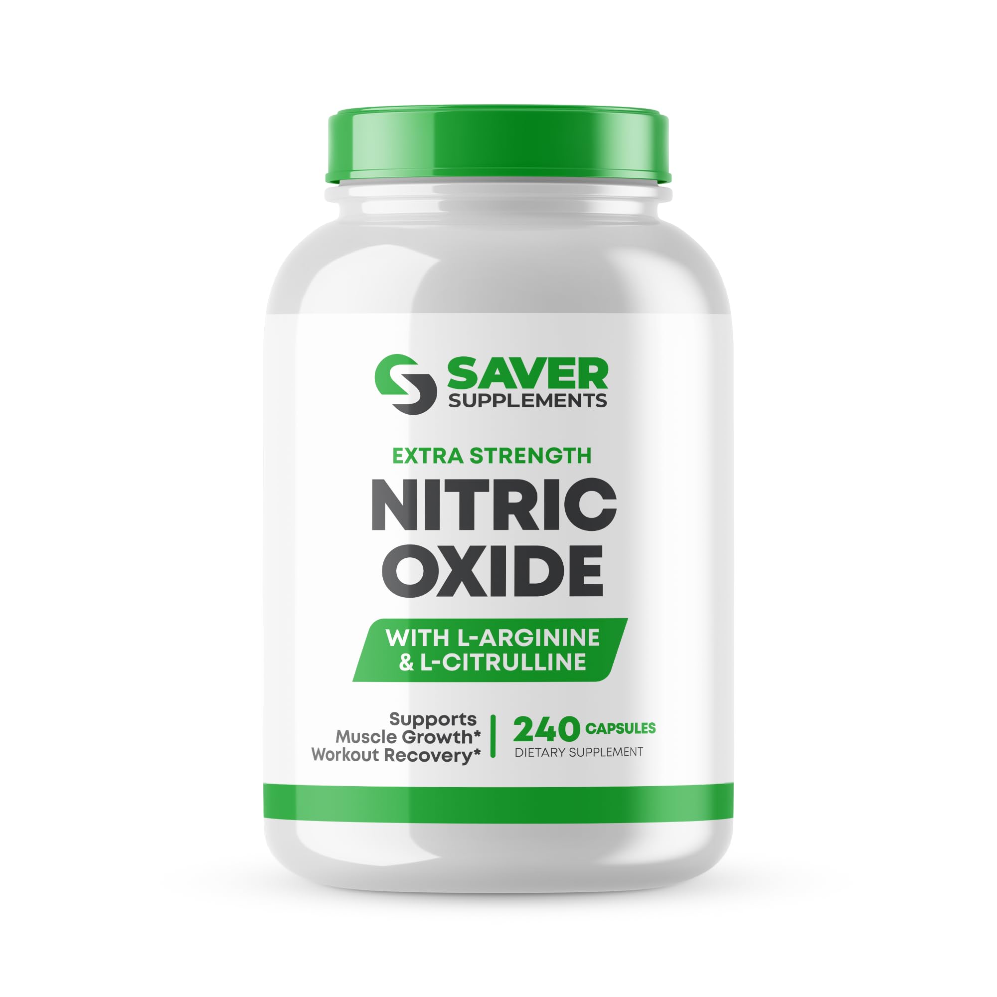 Amazon.com: Saver Supplements Nitric Oxide Supplement 2400mg with L ...