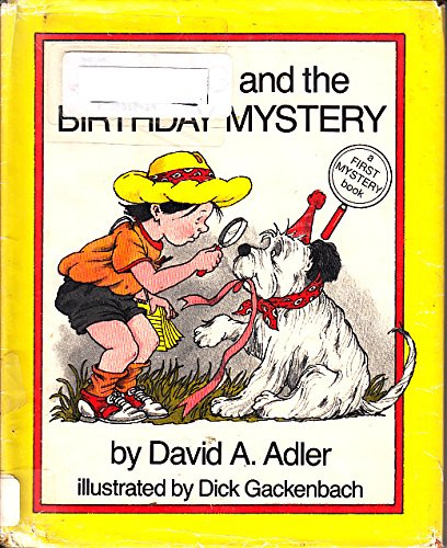 My Dog and the Birthday Mystery (First Mystery Book): Adler, David A ...