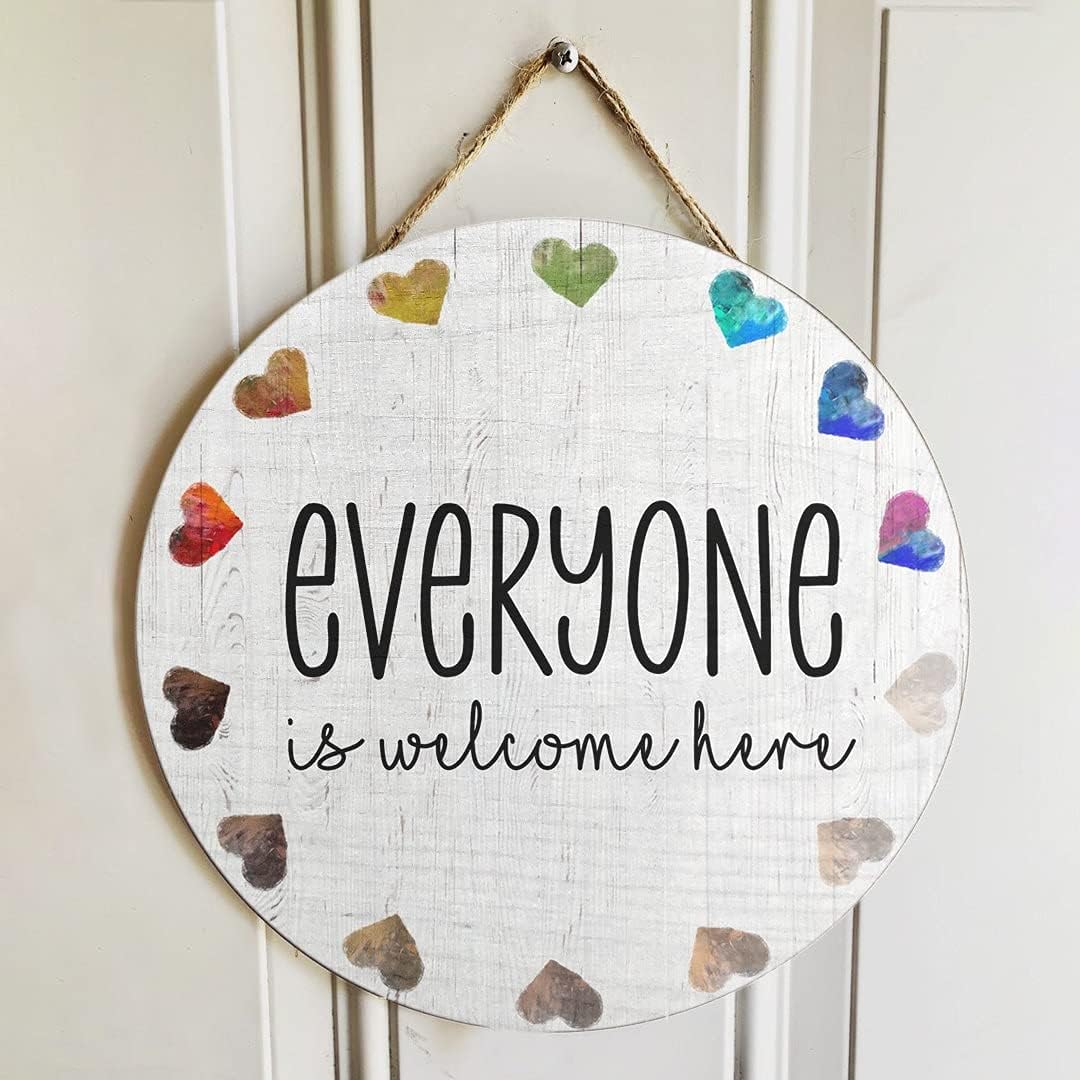 Amazon.com: HOUVSSEN Teacher Sign Pastel Rainbow Door Hanger Classroom ...