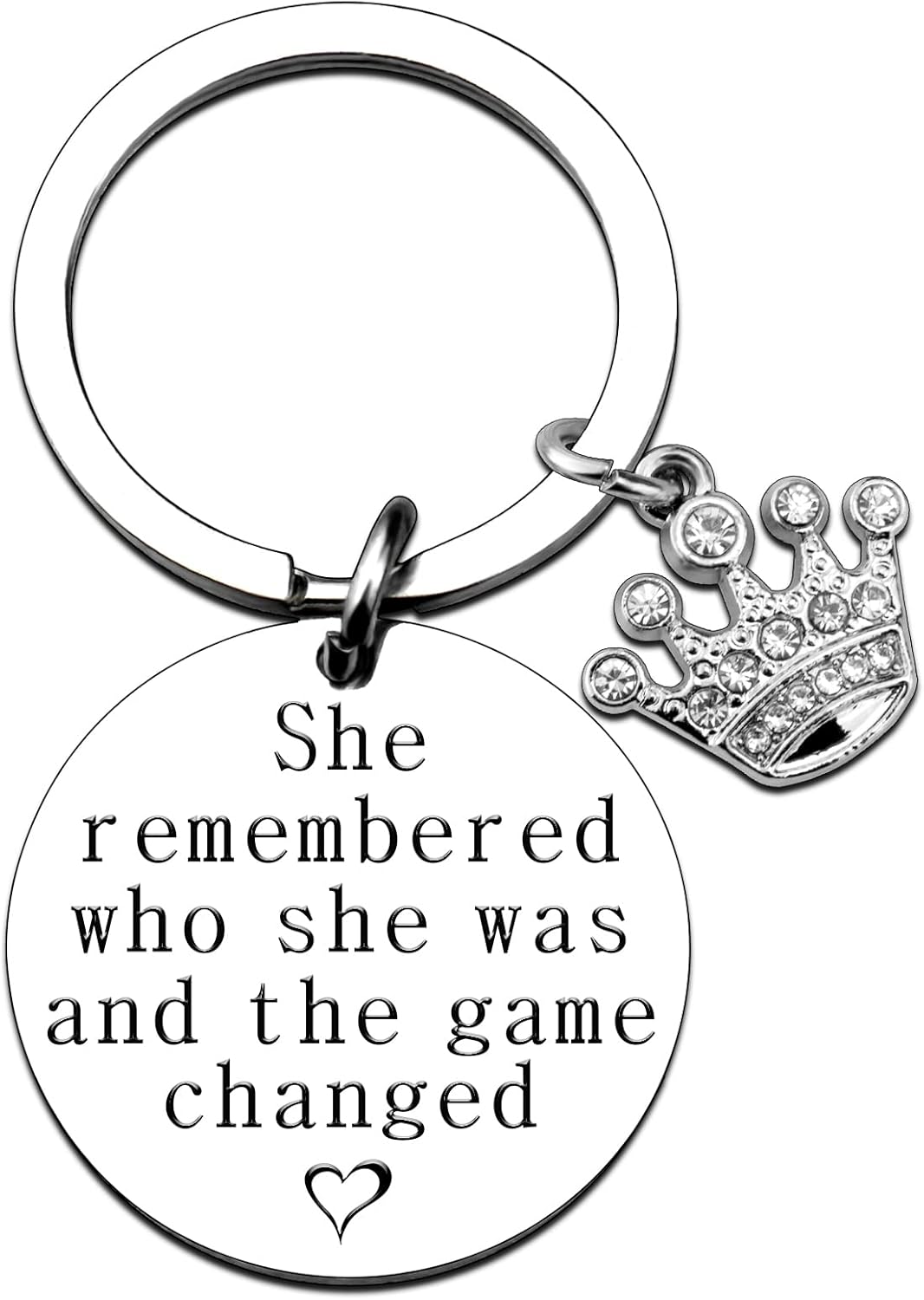 Amazon.com: Ivinan Break Up Gift Inspirational Keychains For Women ...