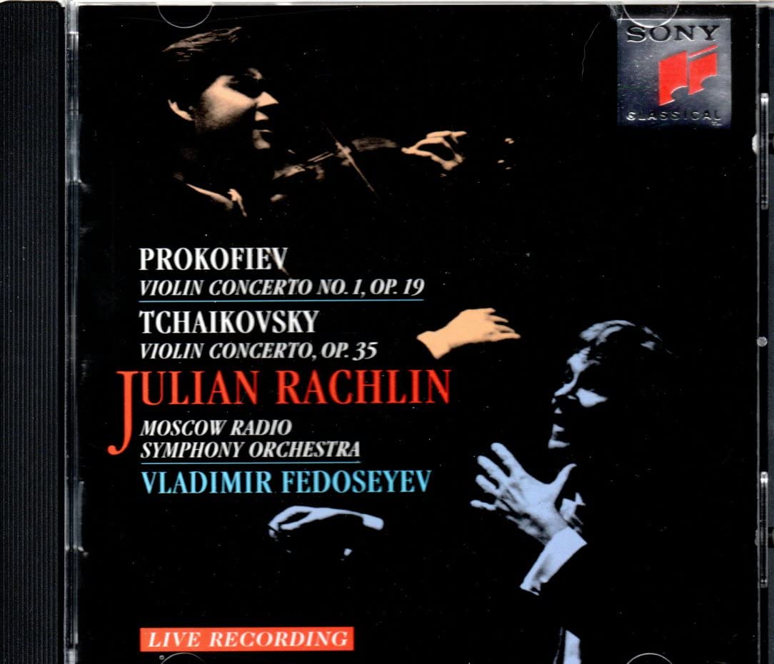 Julian Rachlin, Tchaikovsky, Prokofiev, Vladimir Fedoseyev, Moscow ...