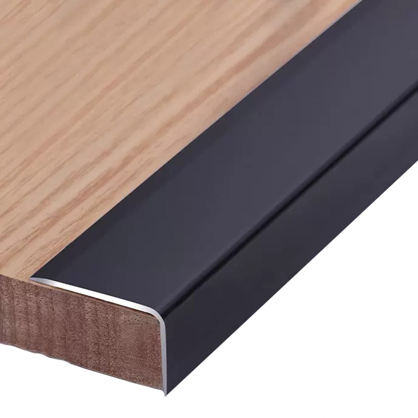 Amazon.com: ERRULAN 3.5cm Wide Stair Nosing Trim Corner Metal ...