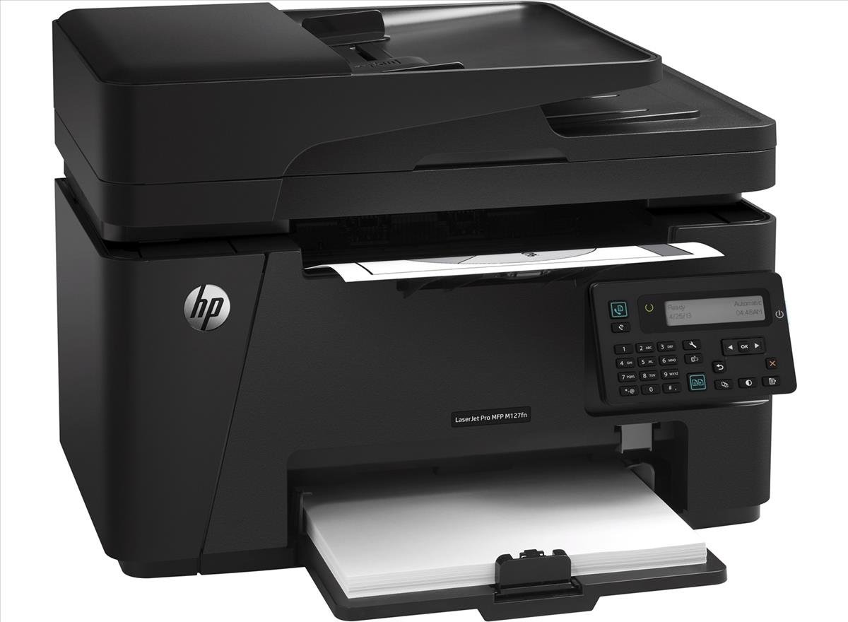 Hp Laserjet Pro M127fn Multi Function Black And White Printer ...
