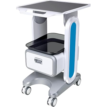 Amazon.com: Mobile Medical Trolley Cart 130 Lbs Load Portable ...