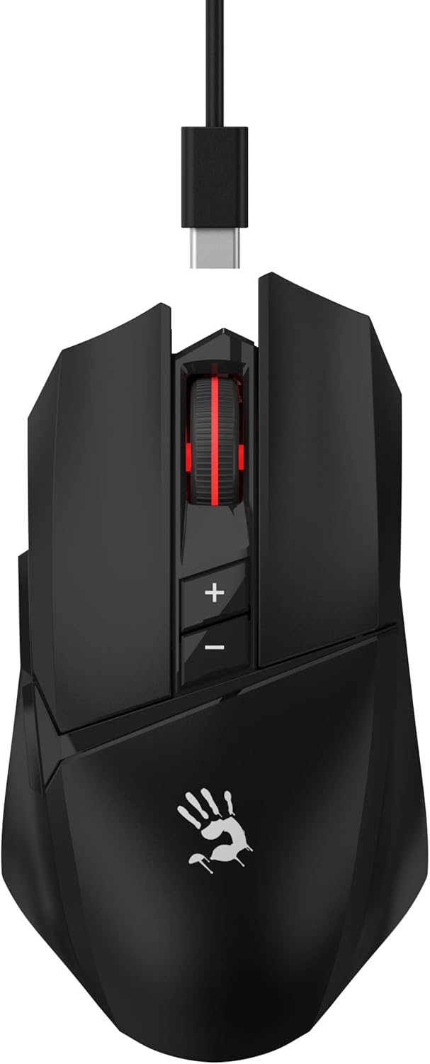 Amazon.com: Bloody R36 Ultra Dual Mode Wireless Gaming Mouse - 12000 ...