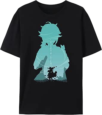 Genshin Impact Unisex T Shirt, Aether-Lumine Tee, Genshin Characters ...