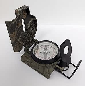 Cammenga Official Phosphorescent Lensatic Compass C27- Camouflage ...