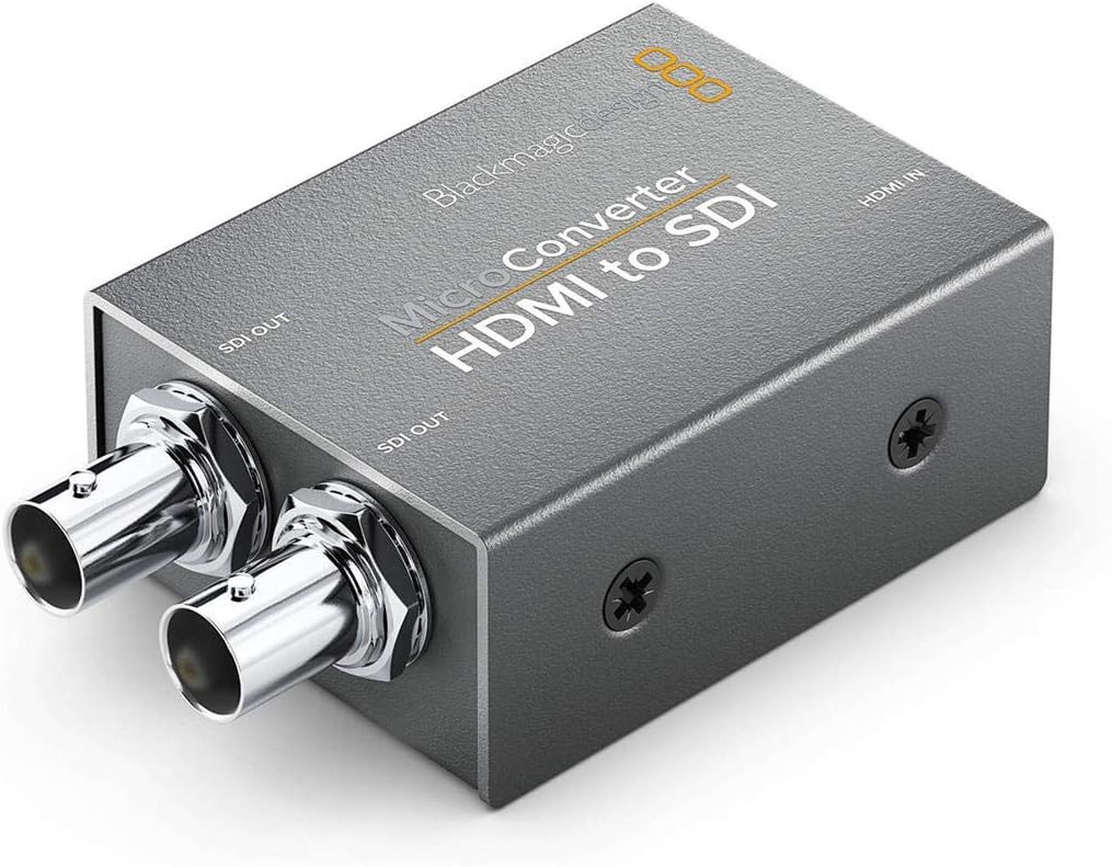 Amazon.com: Blackmagic Design HDMI Input to SDI Output Adapter ...