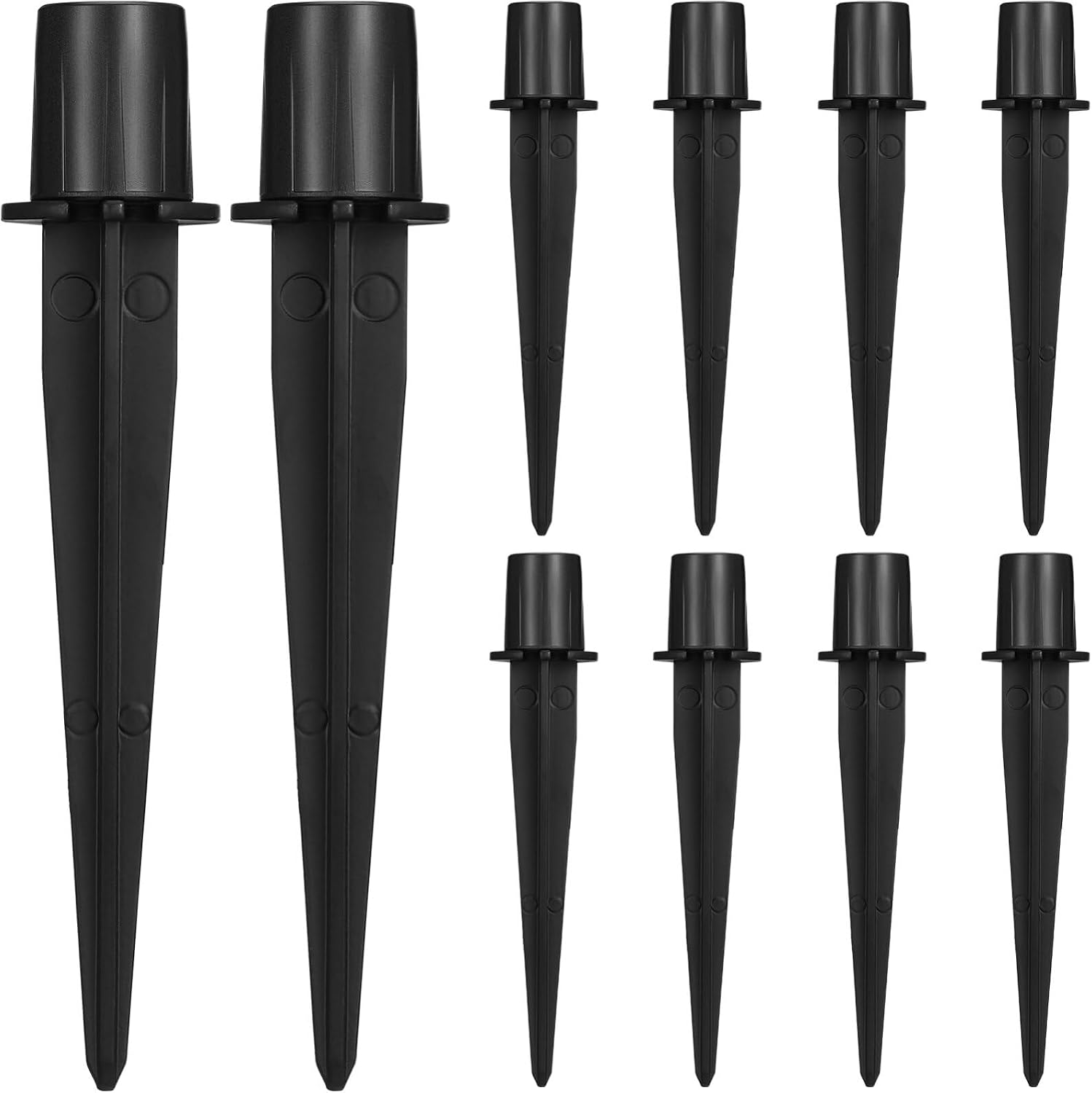 Amazon.com: Toddmomy 10pcs Metal Stake Solar Lights Replacement Spike ...