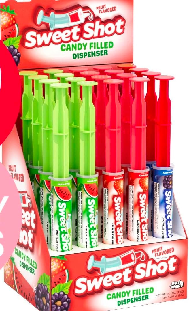 Amazon.com: Juicy Drop Sour Gel Pen Candy Variety Pack of 12 - Assorted ...