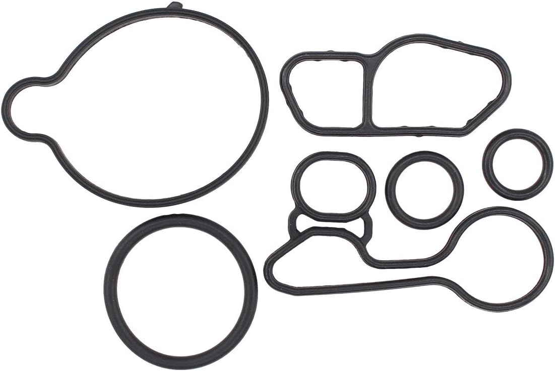 XtremeAmazing Oil Cooler Thermostat Housing Seals Gasket Kit 55568536 ...