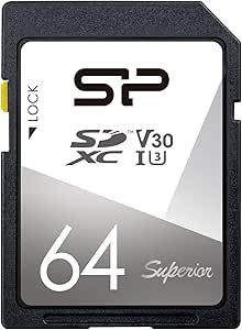 Amazon | シリコンパワー SDカード 64GB UHS-I U3 V30 4K 対応 Class10 最大転送速度 100MB/s 5年保証 SP064GBSDXCV3V10 | SP ...